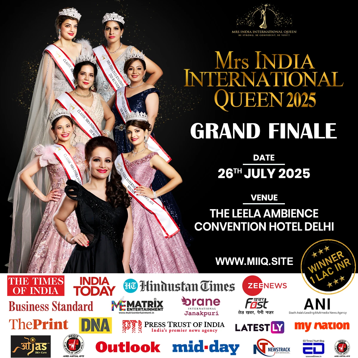 Grand Final 2025 - Mrs India International Queen